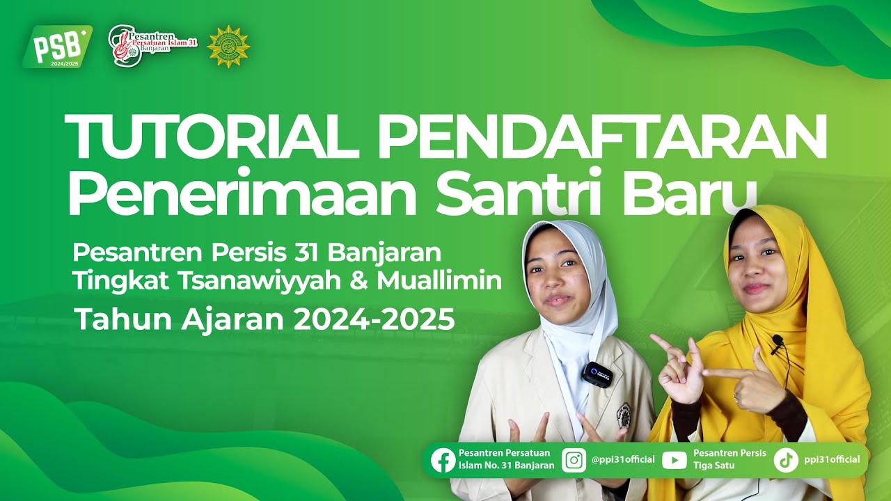 TUTORIAL PENDAFTARAN PSB 2024 - YouTube