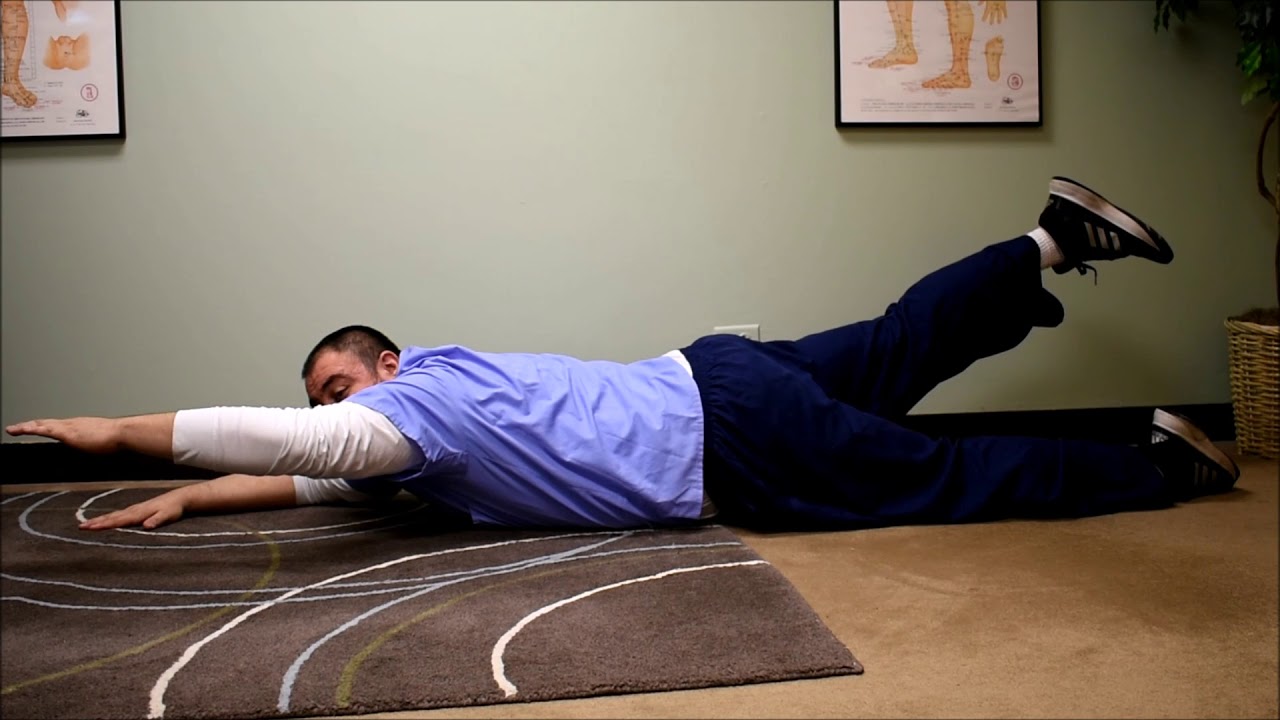 How to Superman Stretch - YouTube