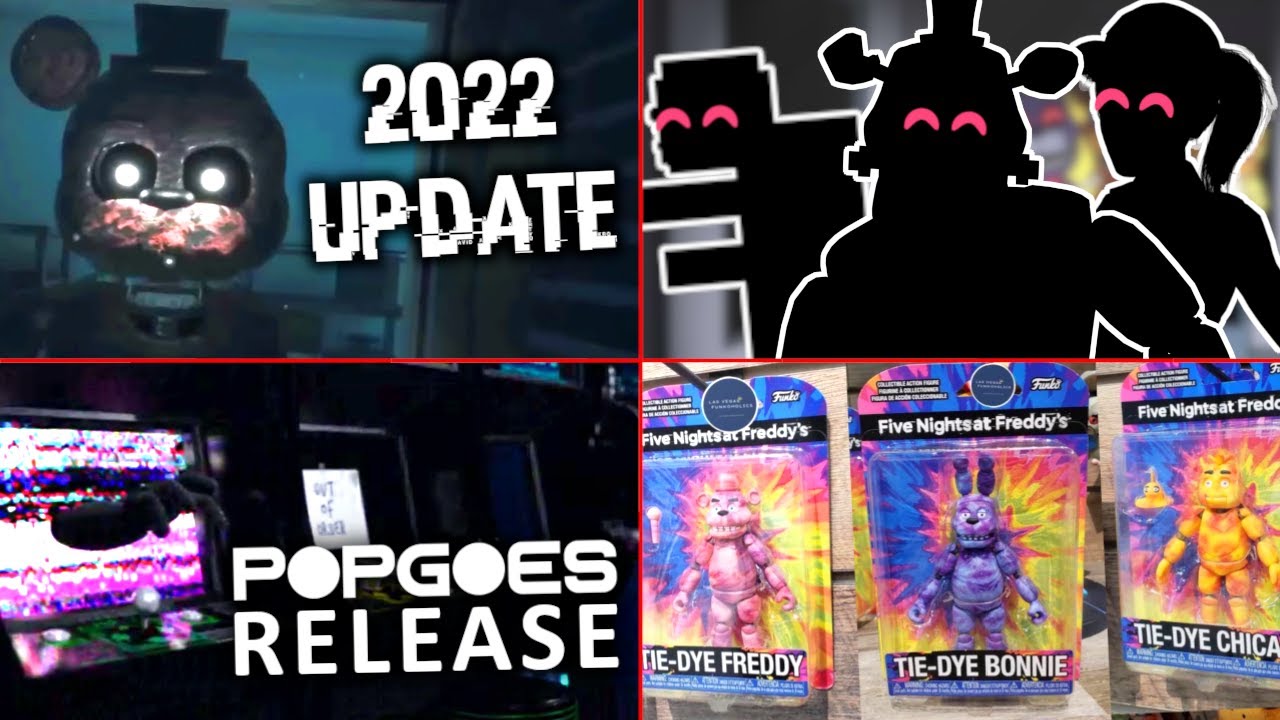 TJoC Update, More FNaF YouTooz Coming, New Funko Tie-Dye Wave, & MORE ...