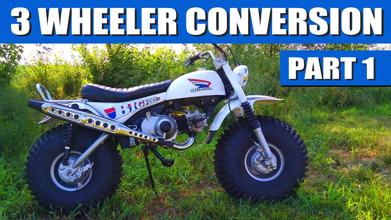 Honda ATC 3 Wheeler Conversion Bike Build - Part 1 - YouTube