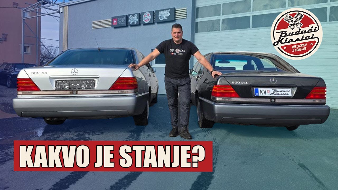 Mercedes Slon 600SEL sa samo 70.000km na satu! - YouTube