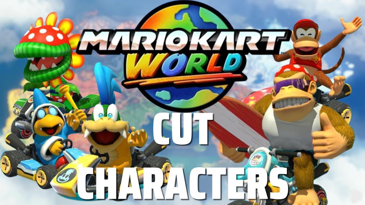 The Cut (unrevealed) Characters of Mario Kart World - YouTube
