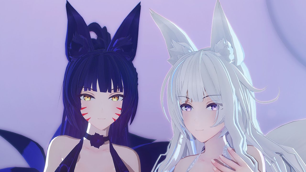 【azur Lane Mmd/4k/60fps】shinano × Musashi【maniac】 Youtube