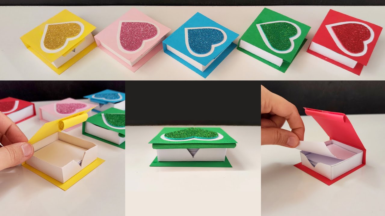 Make a notepad holder || notepad craft - YouTube