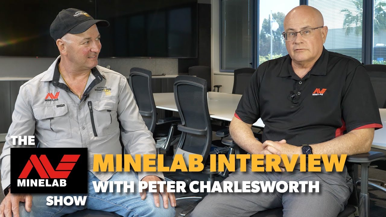 Minelab Interview - Peter Charlesworth and Miners Den Australia - YouTube