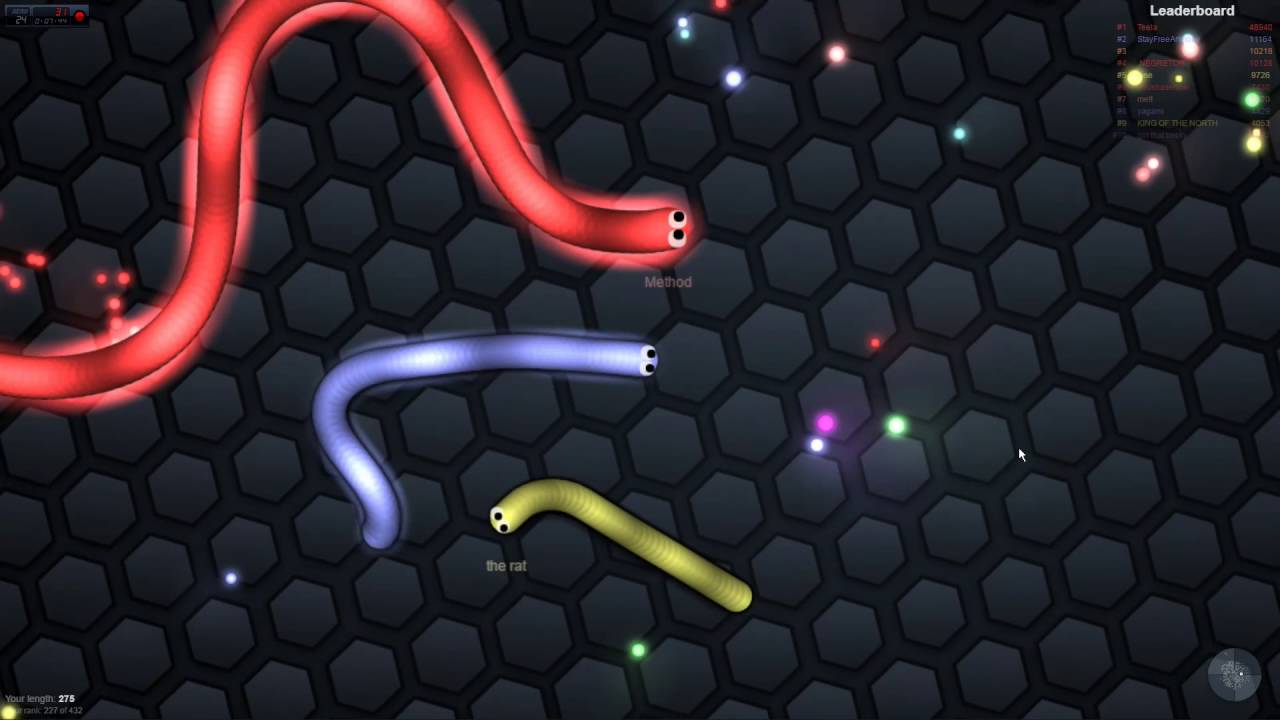 Slither.io \ Eating Poop \ E2 - YouTube