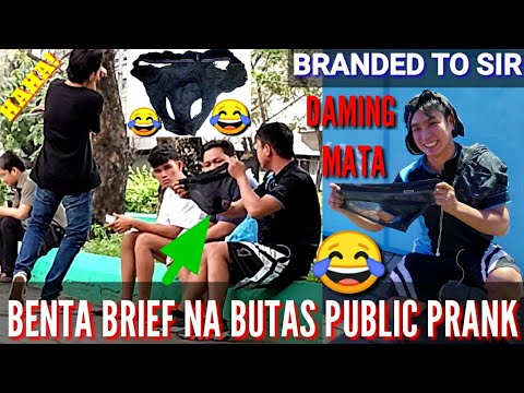 Benta BRIEF na butas public PRANK | @boybanatbrothers9074 ...