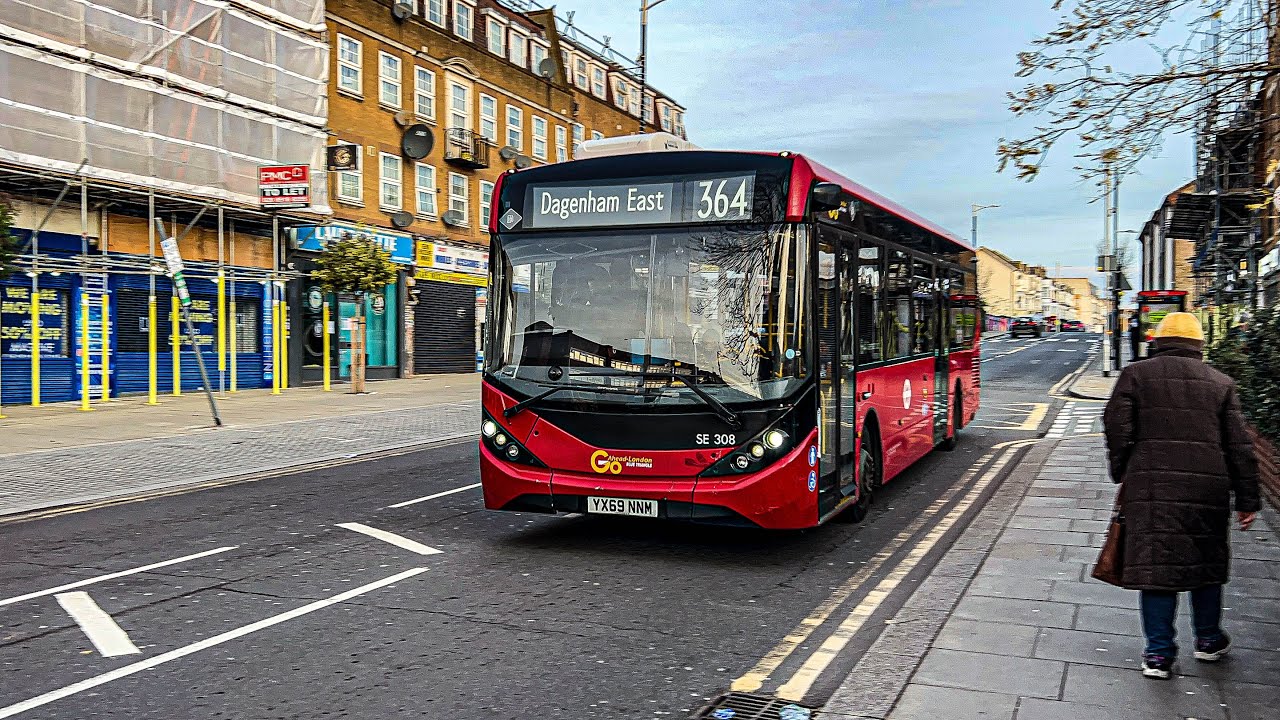 Go Ahead London Bus Route 364|SE308(YX69 NNM)Alexander Dennis Enviro ...