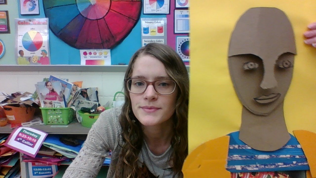 Chip Board Portrait Final Day Details! by Britt Olson - YouTube