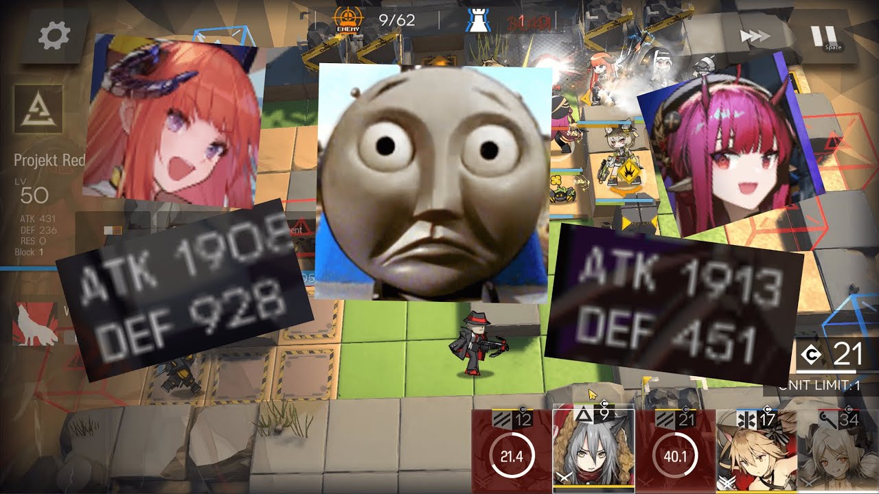 [Arknights] Crownslayer vs the Vanguard Meme Squad - CC#5 Pyrite Gorge ...