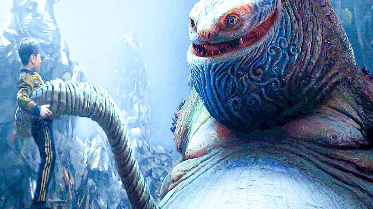 Giant Monster Abducts Human Boy to Make Him Its Offspring - YouTube