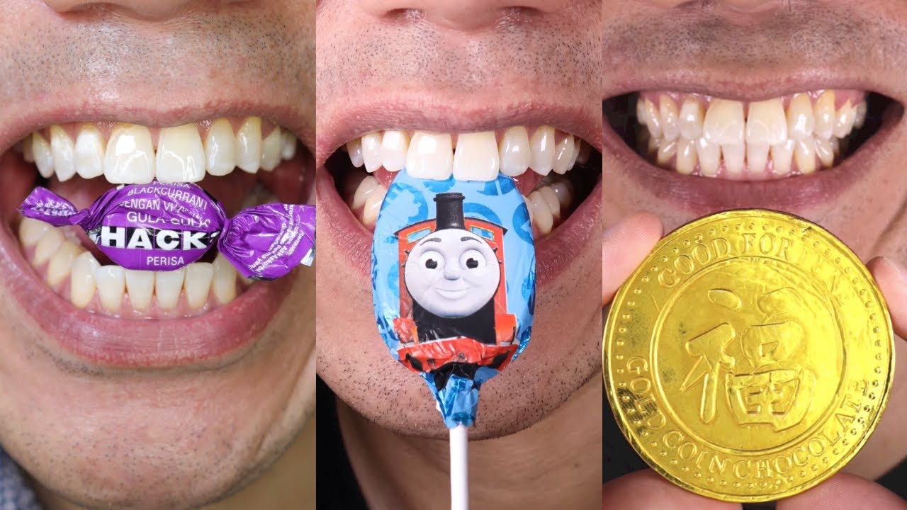 Sweet Chews ASMR: Chocolate and Candy Eating Sounds to Sleep - YouTube