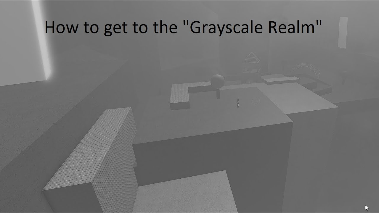 How to get to the "Grayscale Realm" in FTC - YouTube