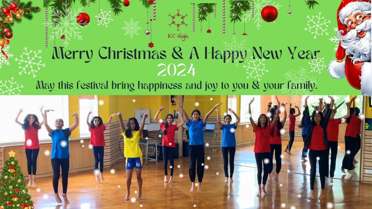Merry Christmas and a Happy New Year 2024 / Jingle Bells dance cover ...