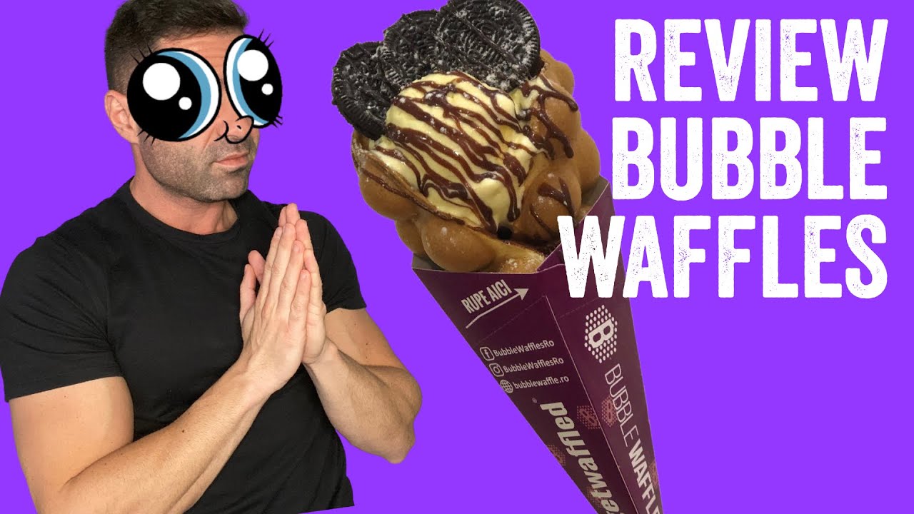 BUBBLE WAFFLES - NOU CONCEPT IN ROMANIA - cristian chifoi - YouTube