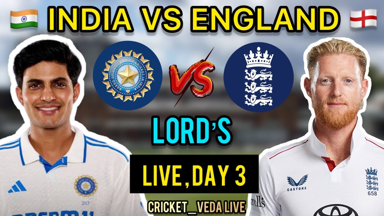 🔴 Live IND vs ENG 3rd Test | Day 3 Showdown Begins !! Who’s Winning Day ...