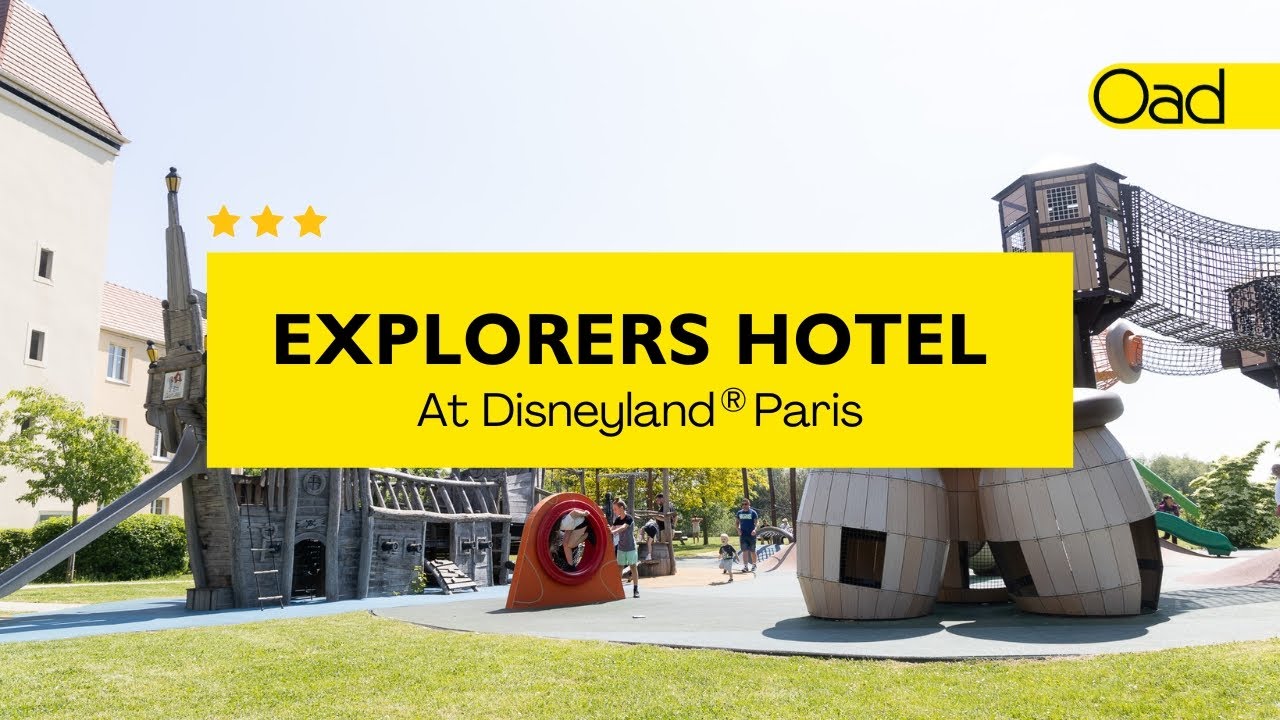 Explorers Hotel at Disneyland® Paris *** - YouTube