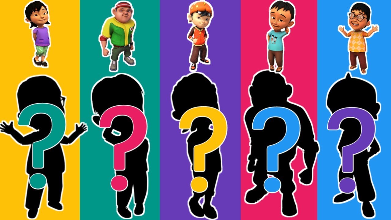 KAWAN UPIN IPIN | MENEBAK GAMBAR EHSAN, FIZI, SUSANTI, GOPAL, BOBOIBOY ...