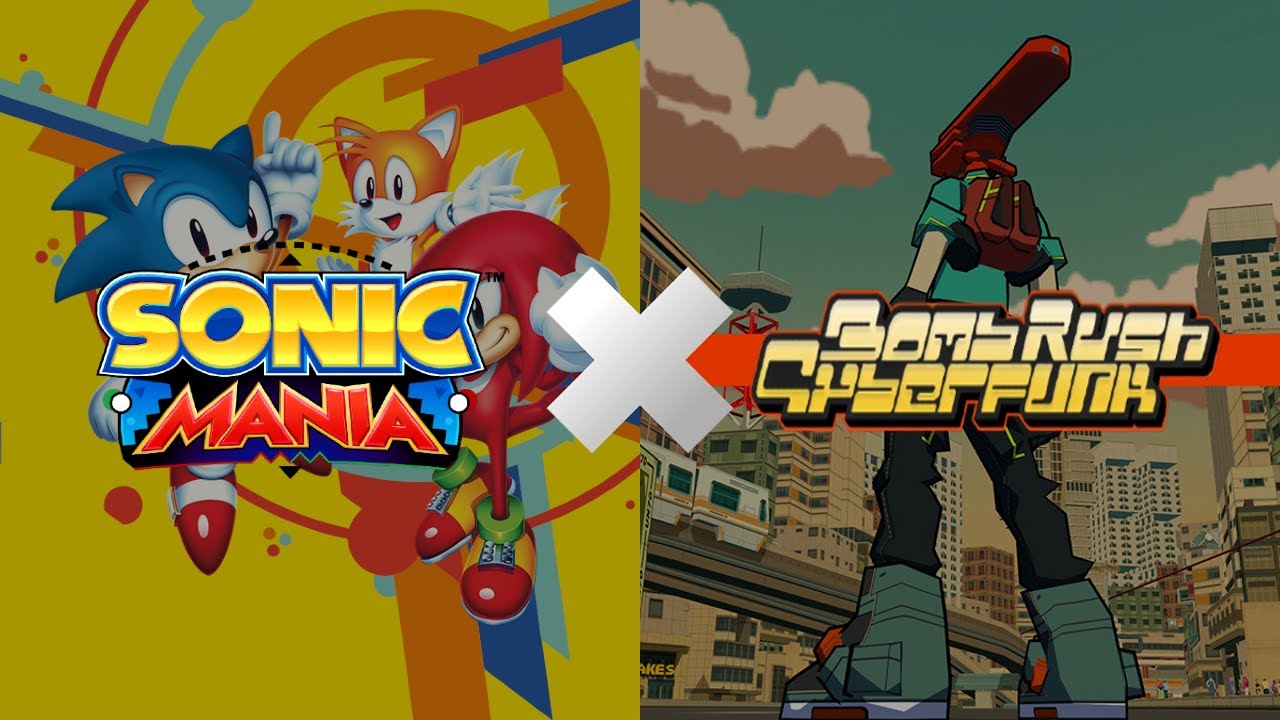 STARDUST JACK | Sonic Mania X Bomb Rush Cyberfunk Mash-Up - YouTube