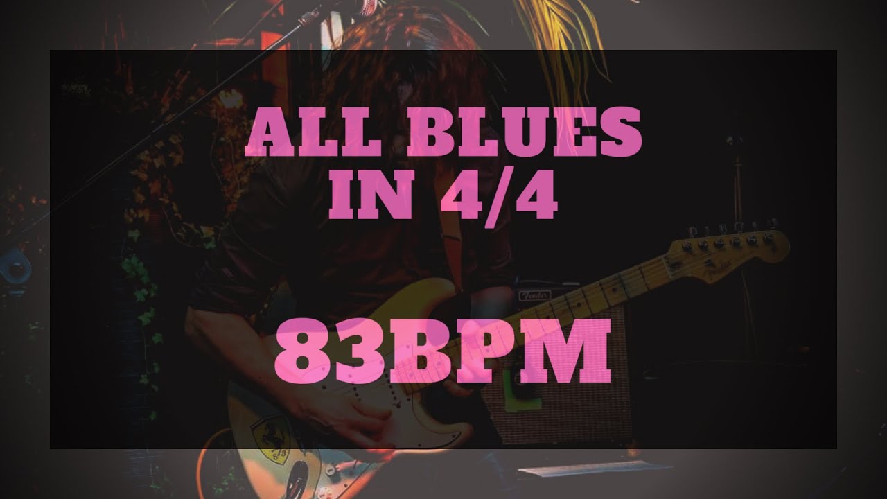 All Blues in 4/4 - Backing Track - YouTube