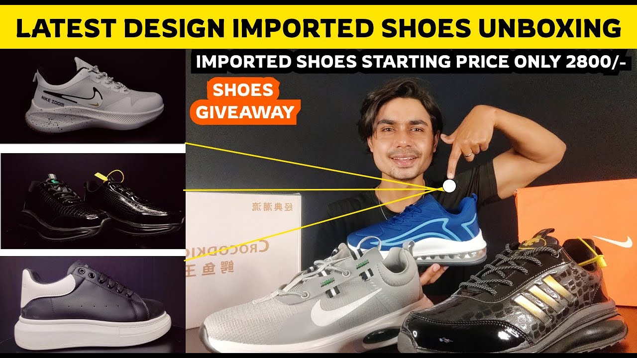High-Quality Imported Shoes Unboxing | NIKE & FASHION - YouTube