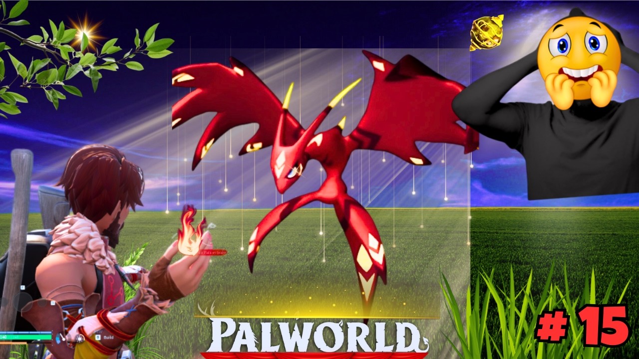 FIGHTING WITH MOST POWERFUL FIRE TYPE POKEMON | PALWORLD GAMEPLAY # 15 ...