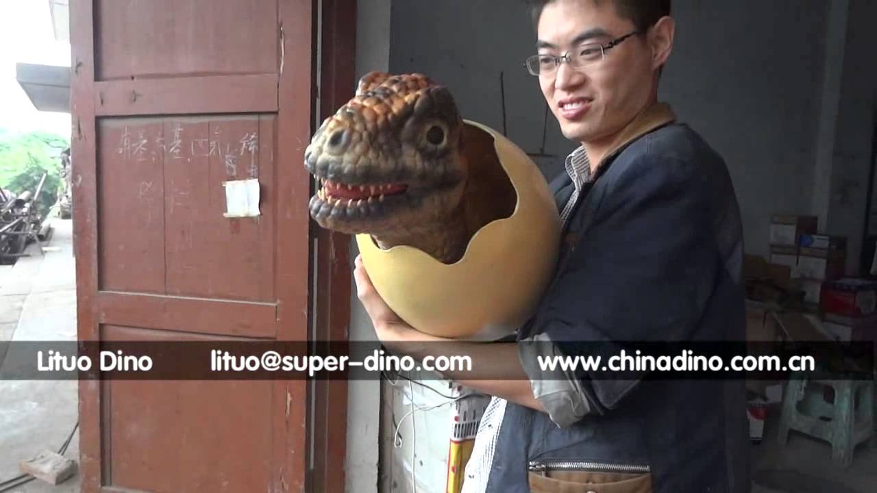 Dinosaur Egg Puppet - YouTube