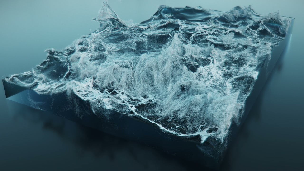 GPU render Maya Bifrost Liquid and Foam - YouTube