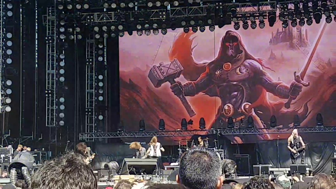 Hector's Hymn - Hammerfall (Rockfest BCN 2017) - YouTube