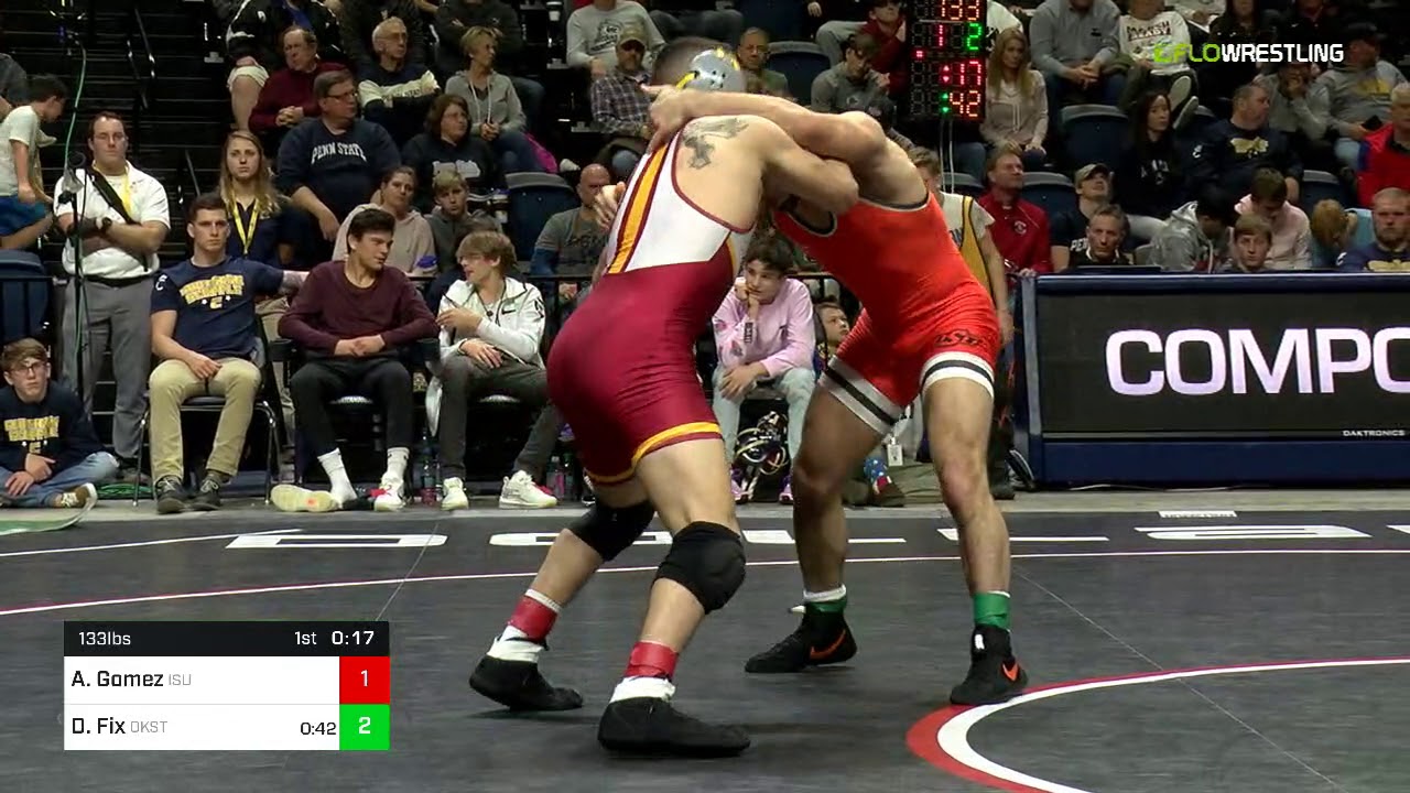 Daton Fix (OSU) vs. Austin Gomez (Iowa State) - 2019 Southern Scuffle ...