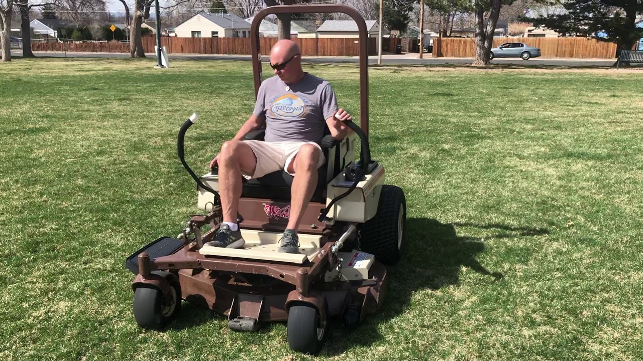 2012 Grasshopper 321D Mower going on eBay by ESI - YouTube