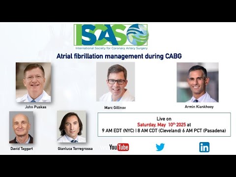 Atrial fibrillation management during CABG - YouTube