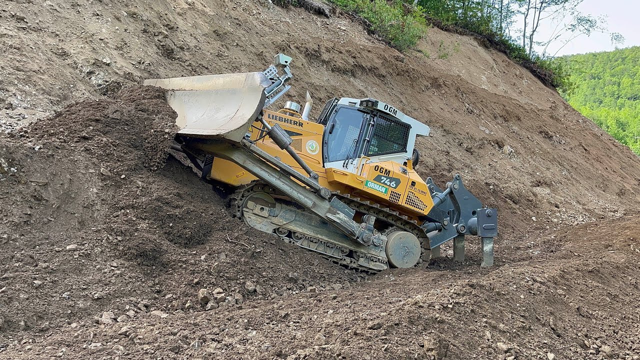 LIEBHERR 746 DOZER (BULLDOZER)#dozer #keşfet #liebherrcranes #bulldozer ...