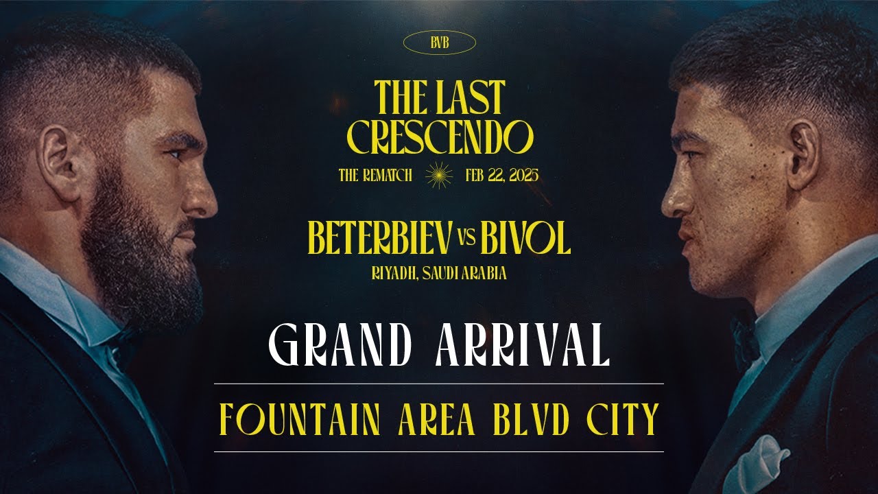البث المباشر لوصول ملاكمين The Last Crescendo | Livestream of the ...