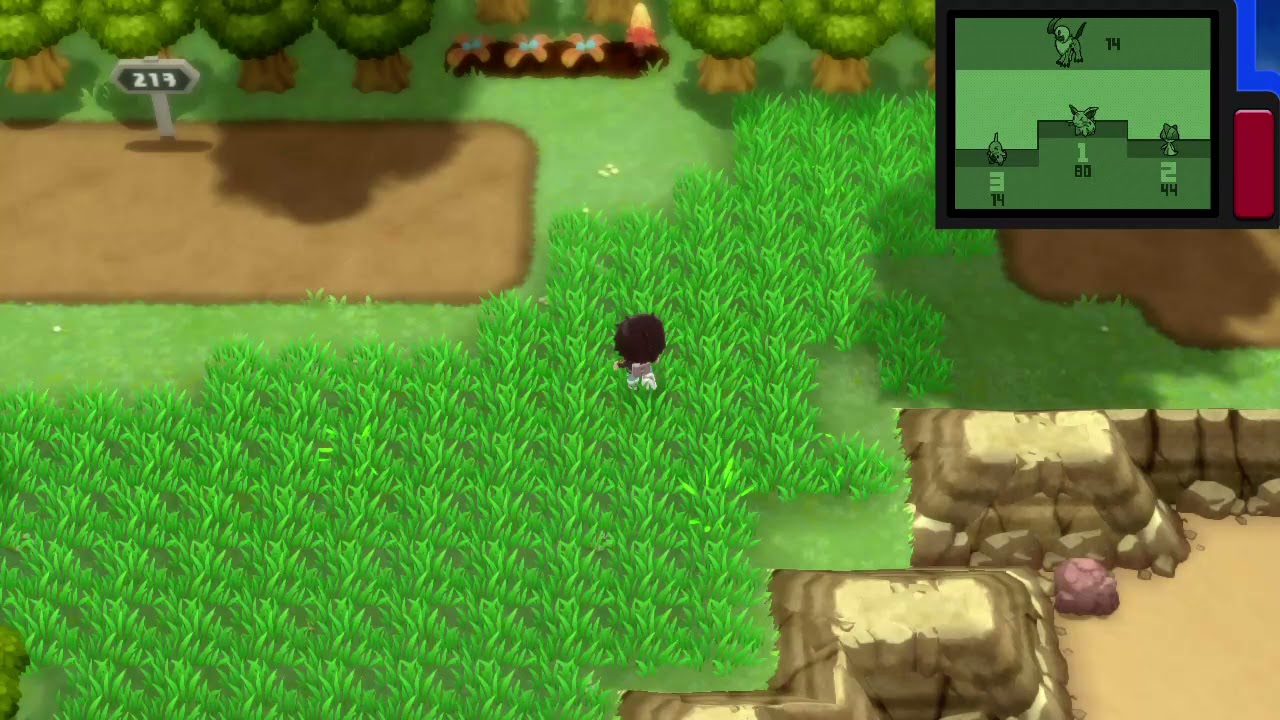 Pokemon BDSP - Unwalkable Grass tiles in route 213 (3) - YouTube