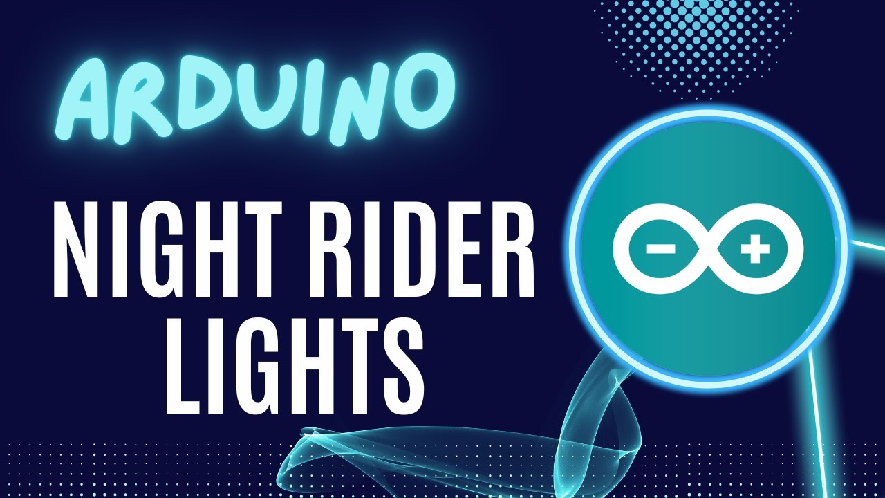 Knight Rider Lights with Arduino - YouTube