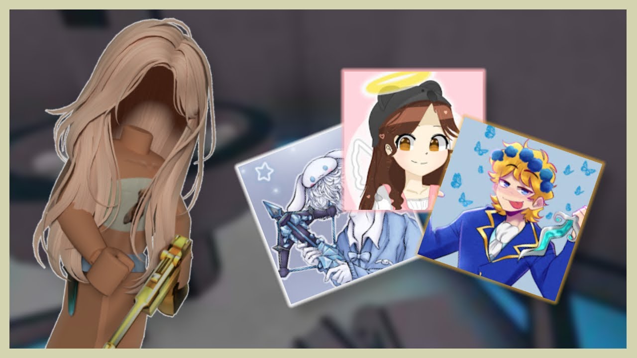 Sheriff and Hero Victory but.... as !DIFFERENT! MM2 YouTubers (Murderer ...