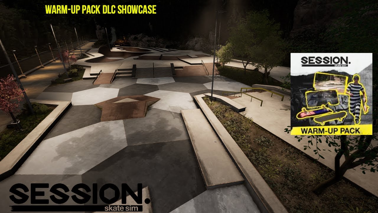 Session: Skate Sim "Warm-up pack" DLC Showcase - YouTube