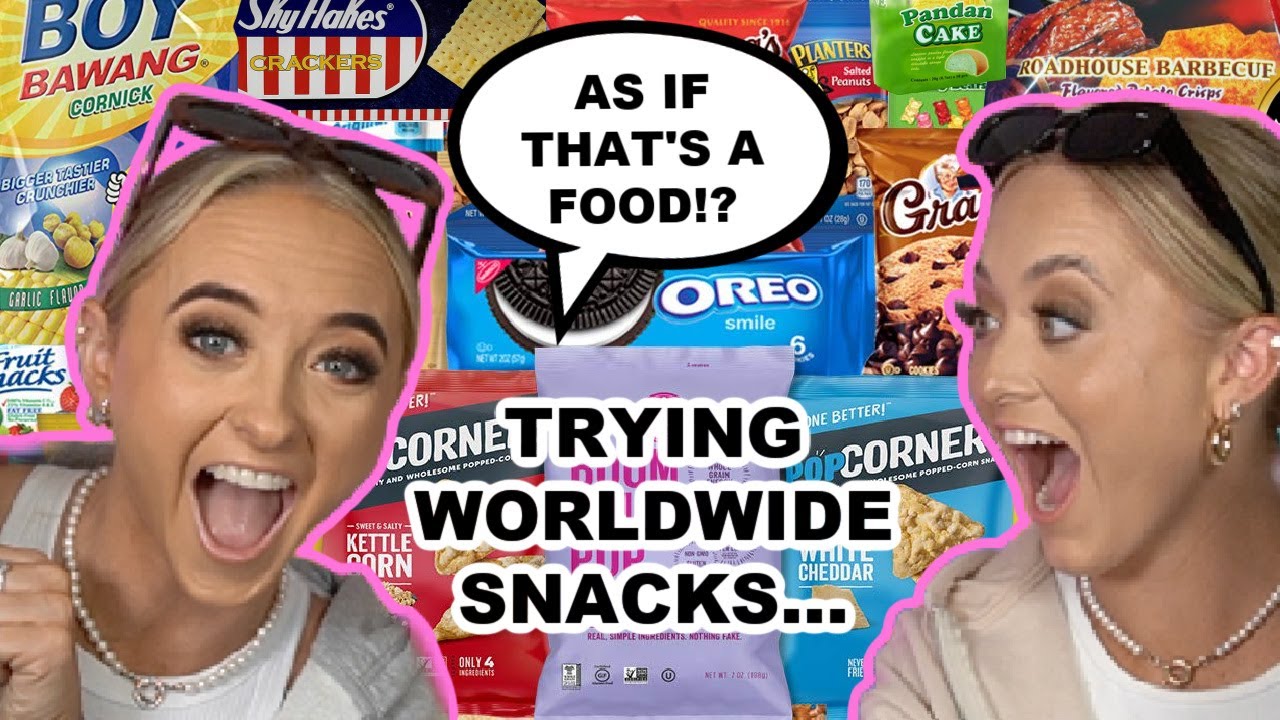 EATING THE WORLDS MOST EXOTIC SNACKS!!! - YouTube