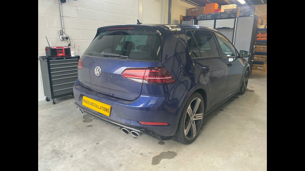 VW Golf R front and rear dash cameras from GNET - Phace Installations ...