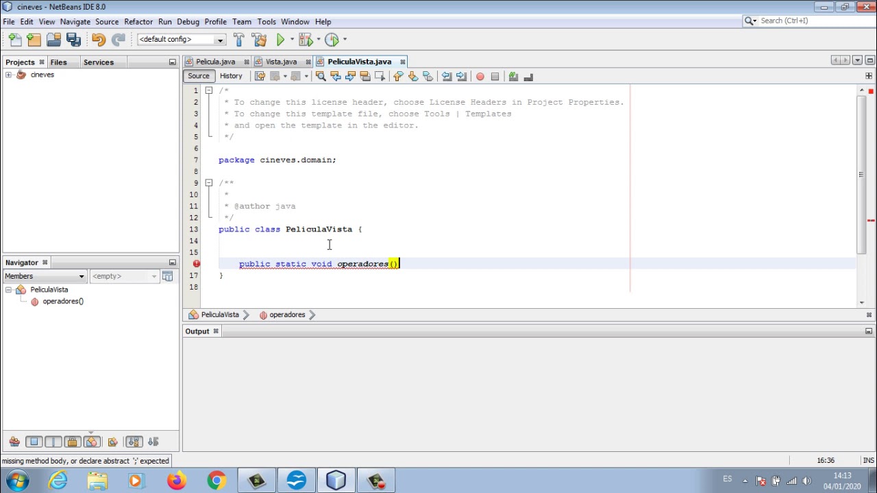 Java desde cero Operadores - YouTube