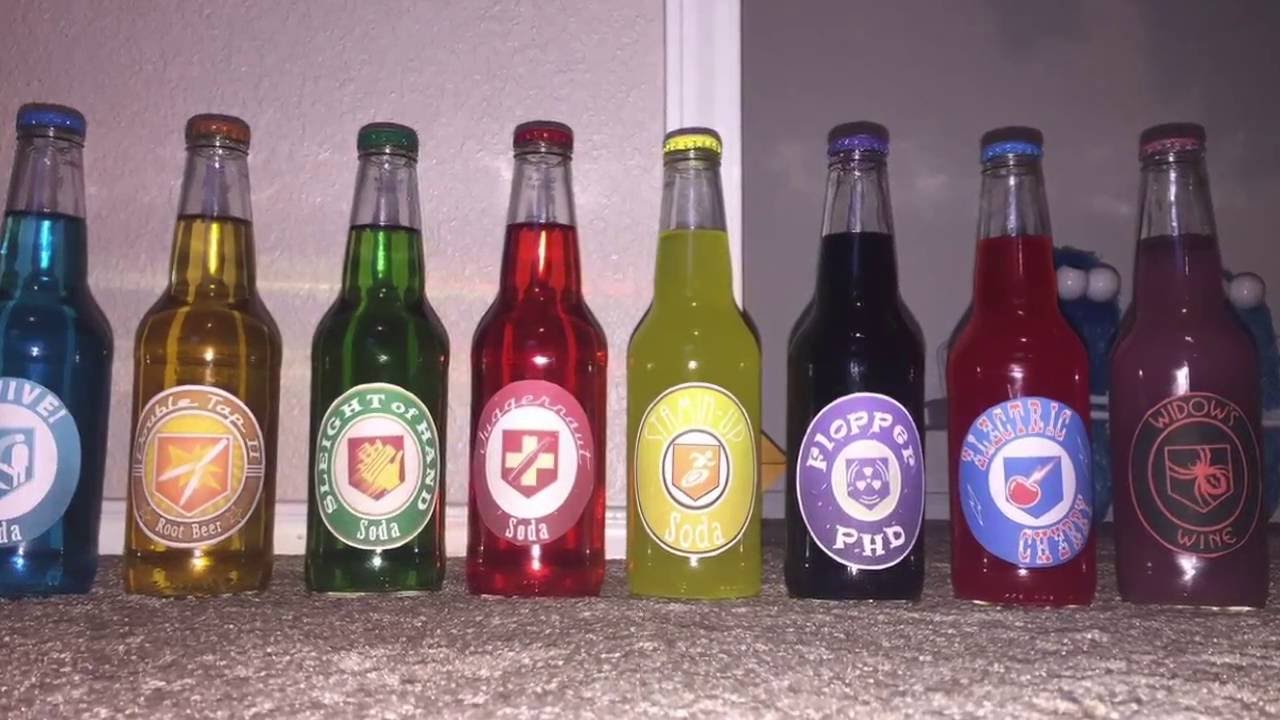 Making Perk-A-Cola Bottles! - YouTube