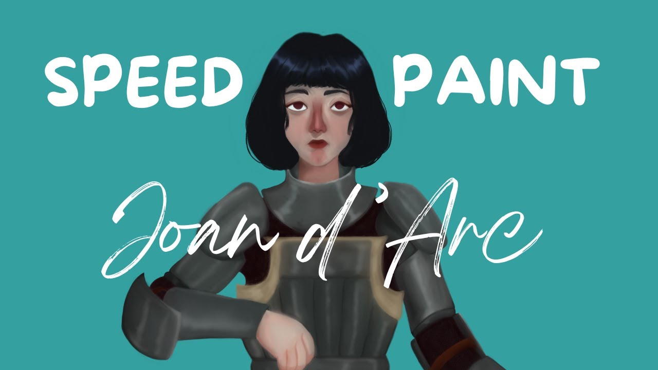 Speedpaint (FireAlpaca) - Joana d'Arc - YouTube