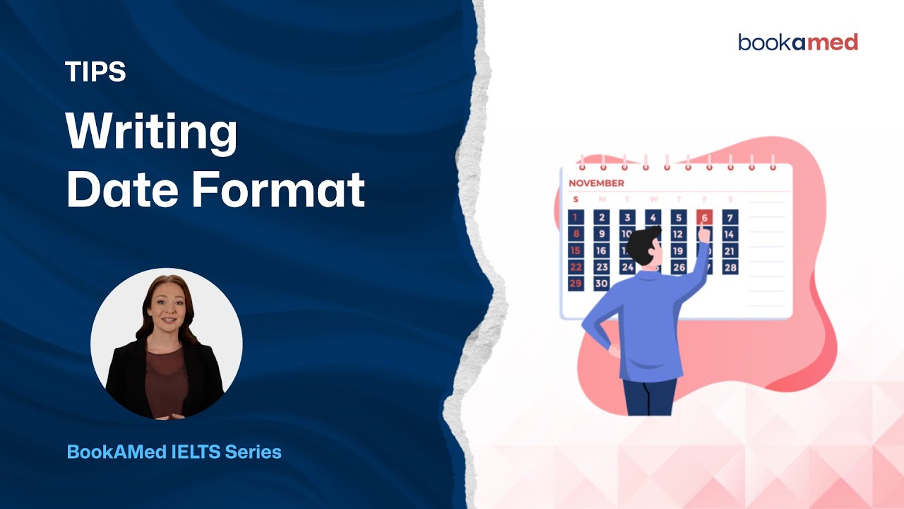 Writing Date Format | BookAMed IELTS Series - YouTube