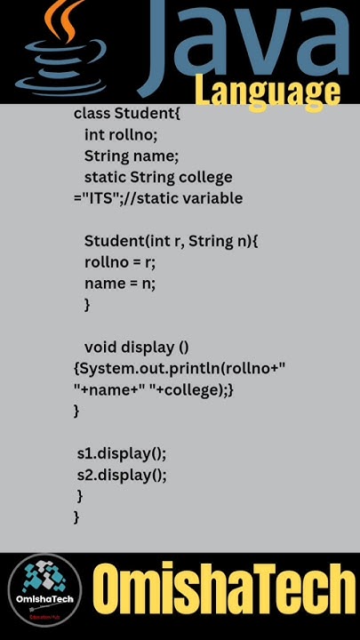 Static Keyword In Java For Rpsc Programmer Statickeyword Rpscprogrammer Staticmethod