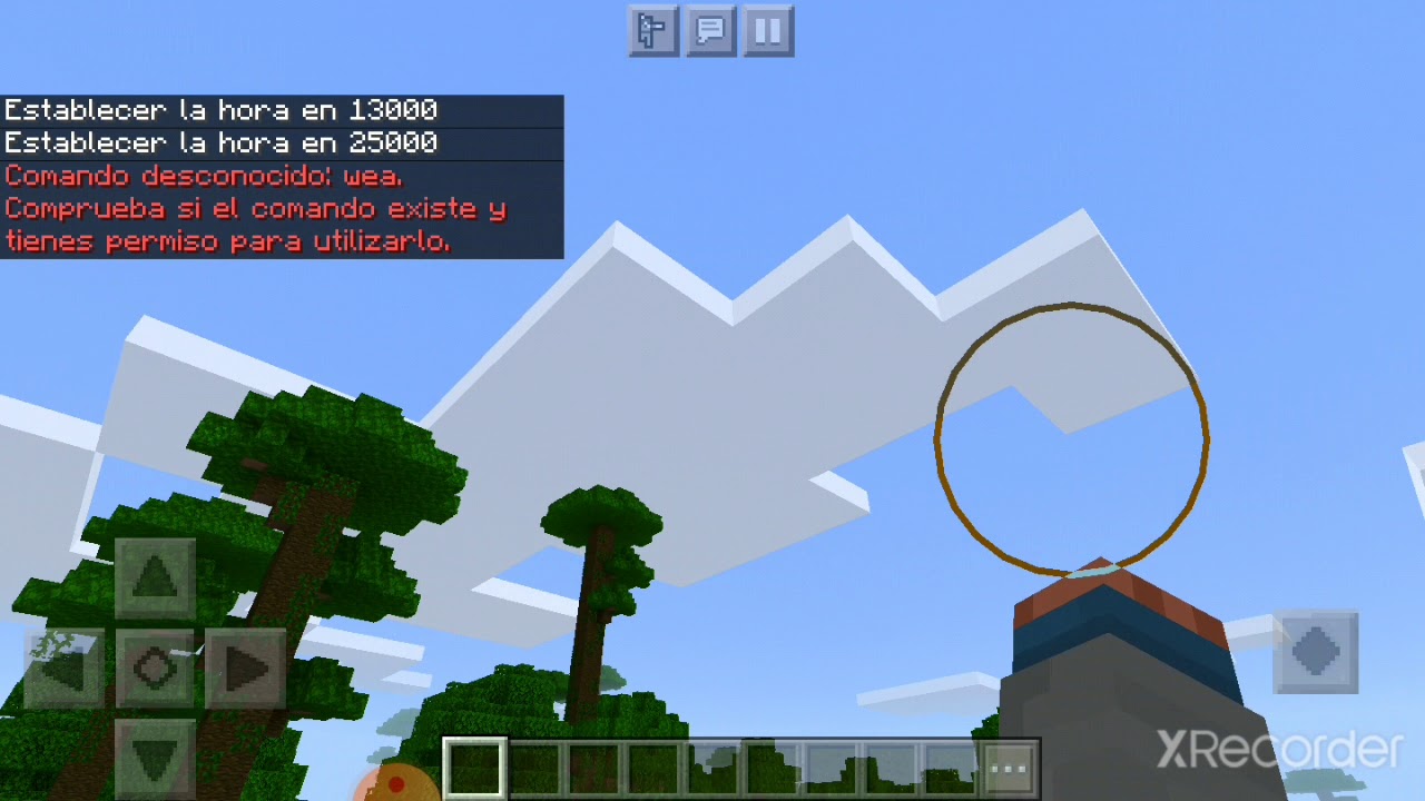 los comandos de Minecraft para hacer de día y de noche - YouTube