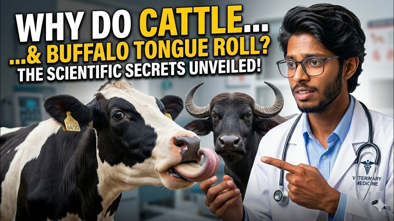 Do you know why animals roll their tongue? - YouTube