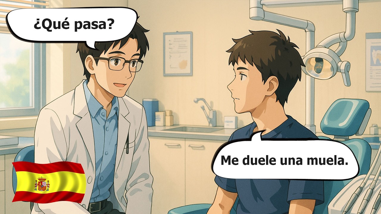 10 Real Spanish Dialogues (A1–A2) | Medical Situations & Emergencies ...