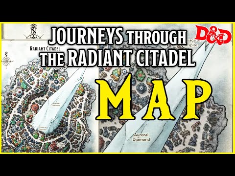 Radiant Citadel Map for Journeys Through the Radiant Citadel for ...