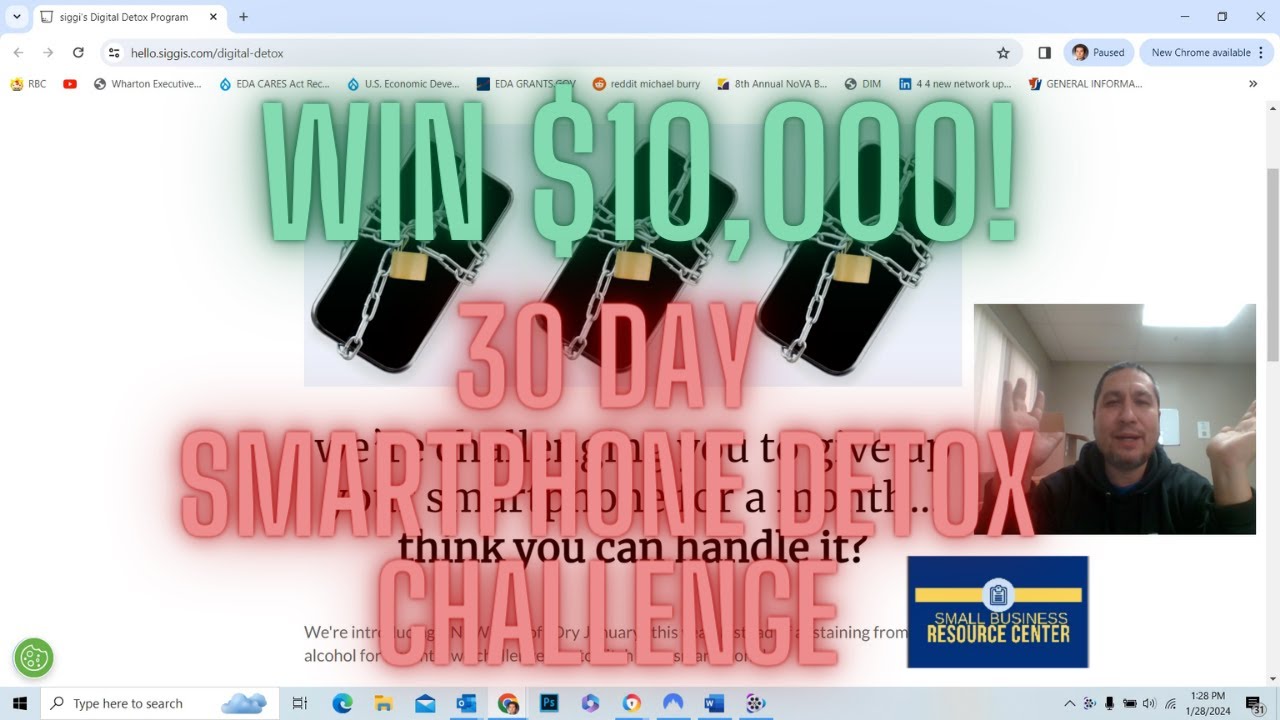 $10,000 - 30 day smartphone detox challenge Win $10,000! - YouTube